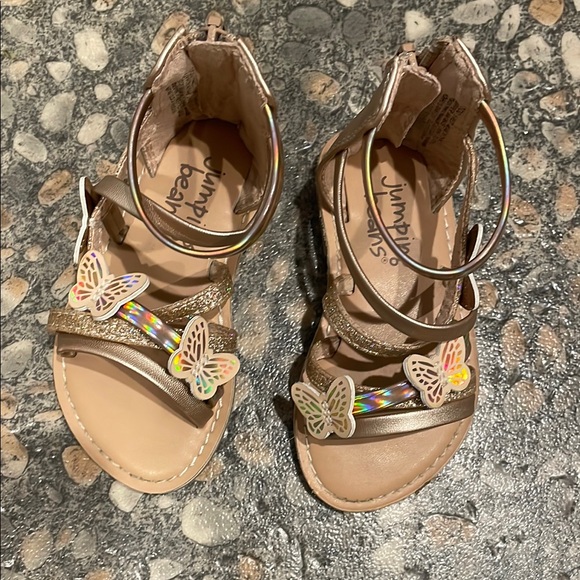 jumping beans | Shoes | Jumping Beans Kids Tan Butterfly Sandals | Poshmark